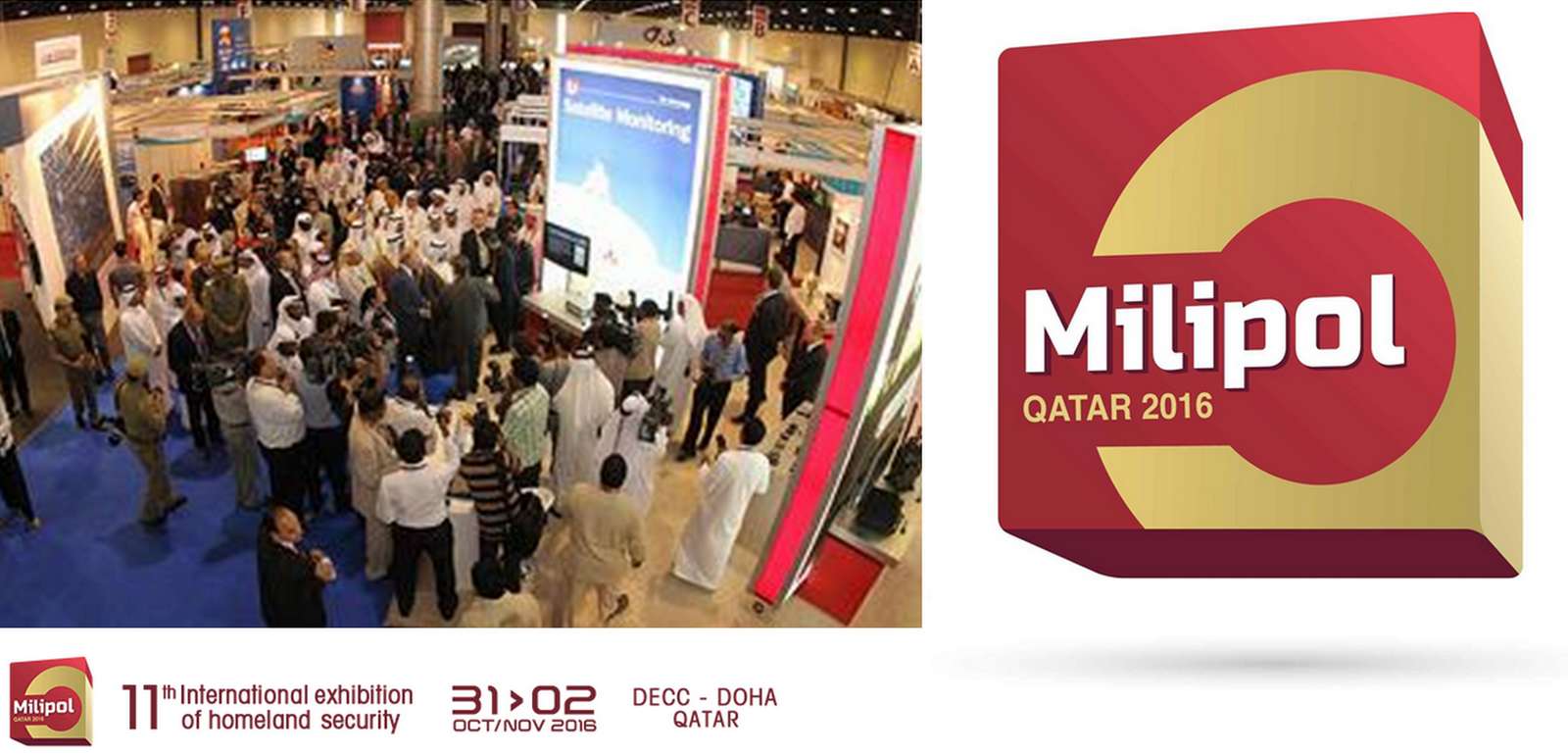 Logotipo De Milipol Qatar