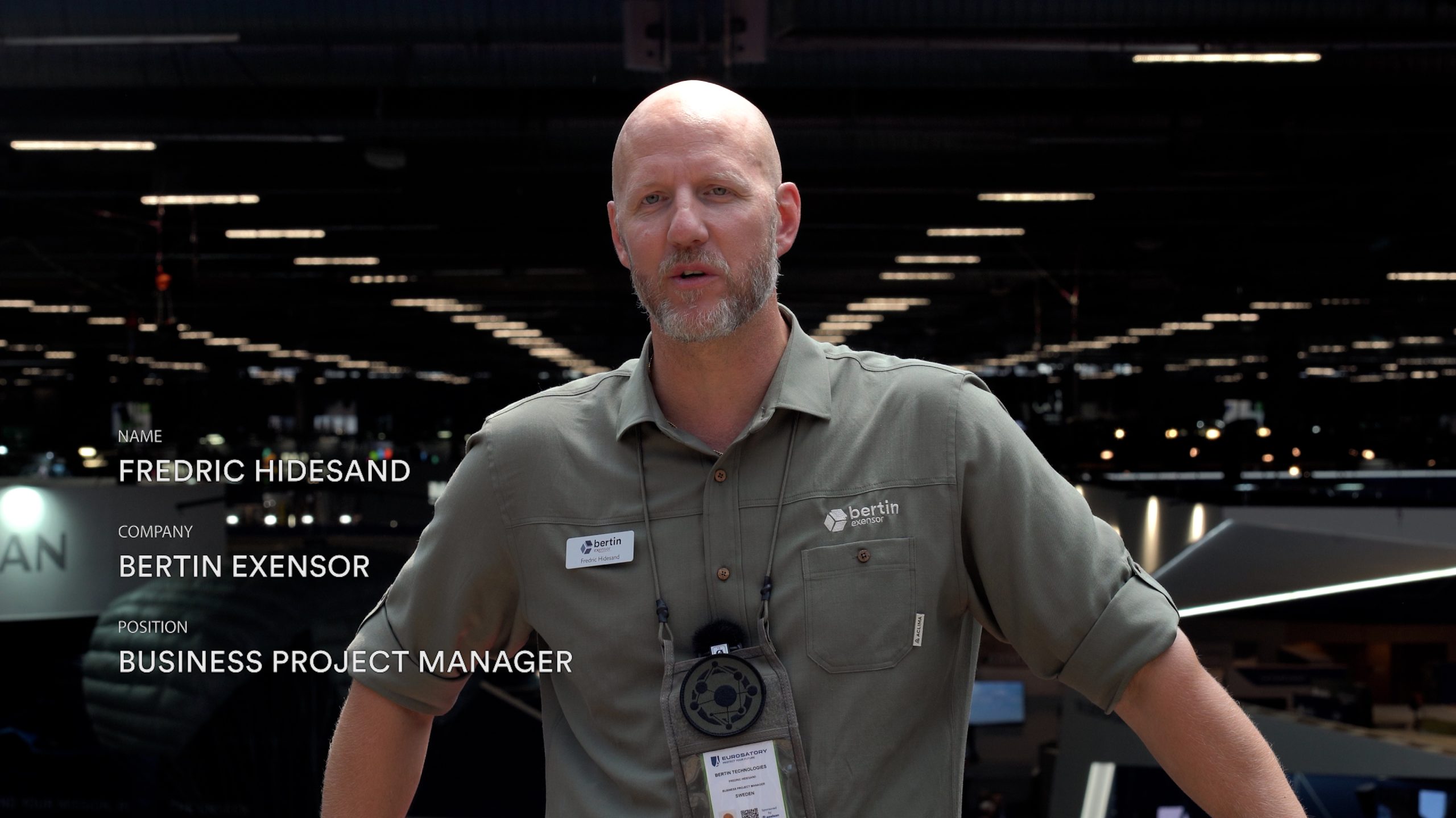 Bertin Technologies Sponsors Fredric Hidesand at the 2026 European ...